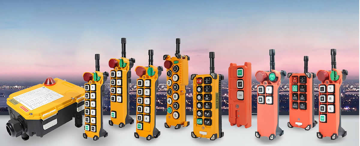 TELECRANE Industrial remote control台湾禹鼎工业无线遥控器中国地区